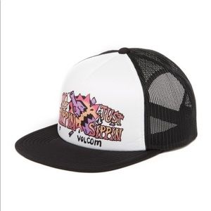 Volcom | Accessories | Nwt Volcom Party Cheese Trucker Hat | Poshmark